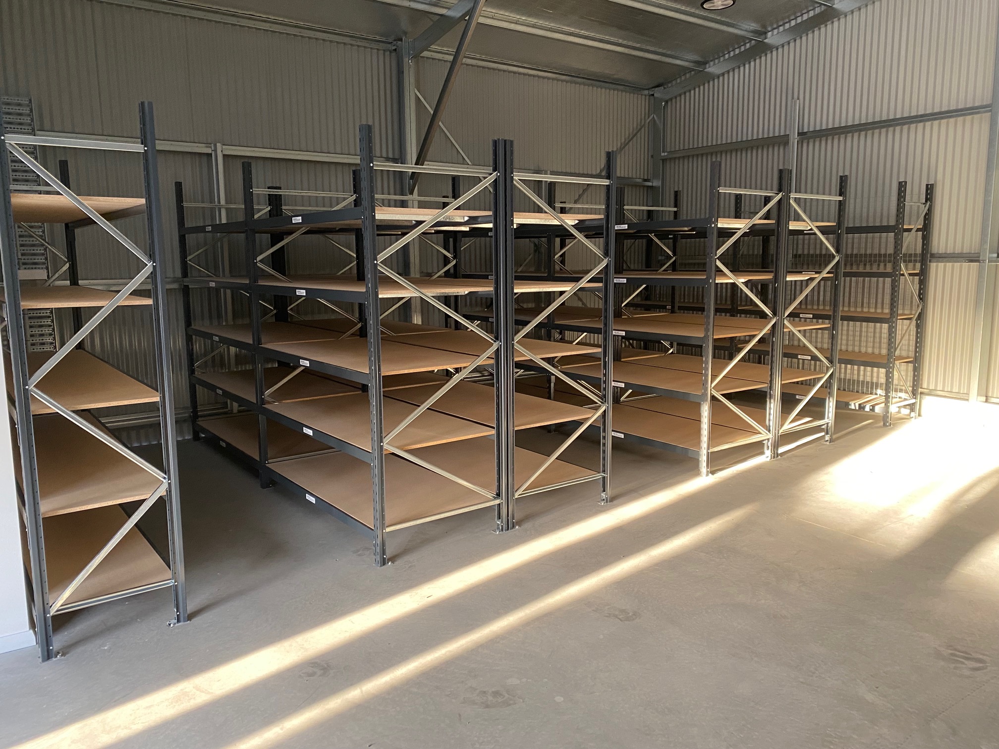 Long Span Shelving • Pallet Racking Place