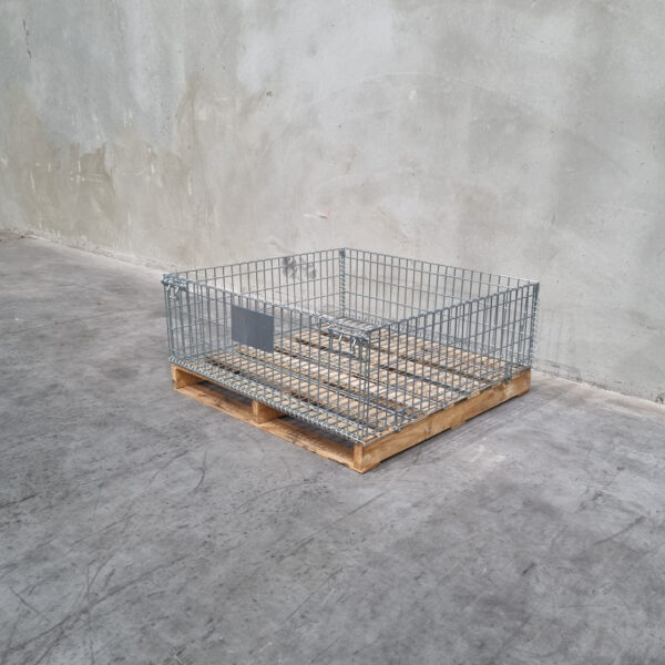 Wire Cage for Pallets • Pallet Racking Place